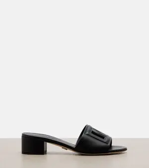 Dolce & Gabbana Leather Mules