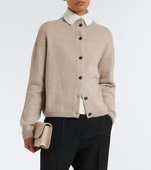 LISA YANG Zirelle Cashmere Mockneck Cardigan