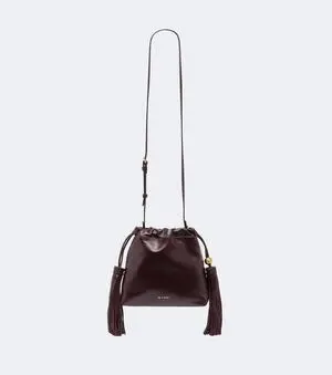 Etro Kalispera Mini Leather Crossbody Bag - Purple