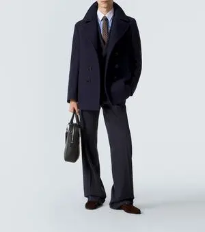 TOM FORD Wool Felt Peacoat