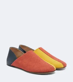 JW Anderson Paneled Slip-on Shoes - Multicoloured