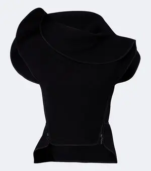 Maticevski Ruffled Top - Black