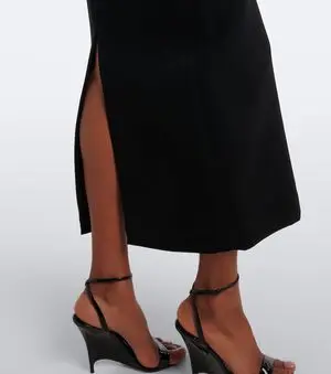 Maticevski Sequined Bustier Cocktail Dress