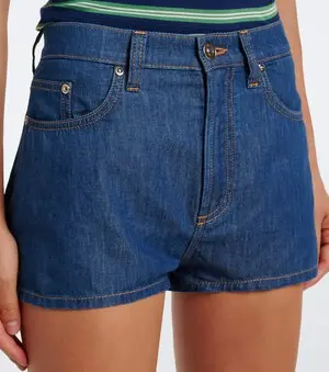 Versace Dark Denim Shorts
