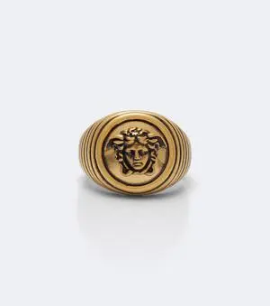 Versace Medusa Signet Ring - Gold