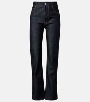 Bottega Veneta Indigo Cotton Straight Leg Jeans