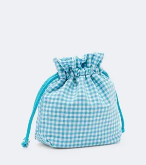 GANNI Checked Pouch