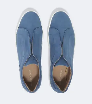 Manolo Blahnik Agilio Leather Sneakers