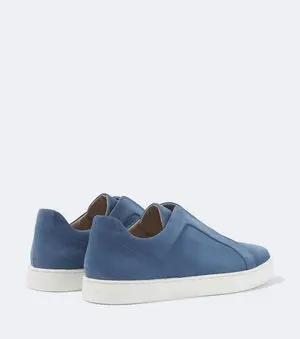 Manolo Blahnik Agilio Leather Sneakers