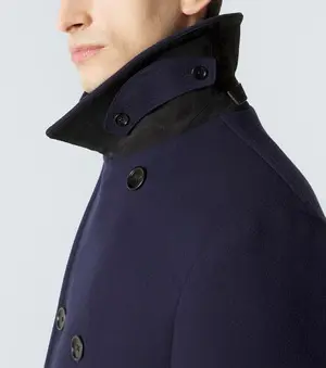 TOM FORD Double-breasted Wool Peacoat