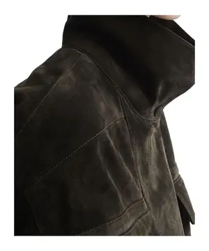 Saint Laurent Zip-up Short Jacket