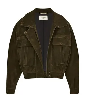 Saint Laurent Zip-up Short Jacket - No