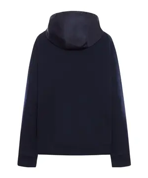 Miu Miu Cotton Fleece Zipper Hoodie
