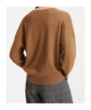 Marella Wool And Cashmere V-neck Jumper