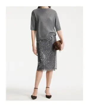Marella Wool And Cashmere Elbow-length Jumper