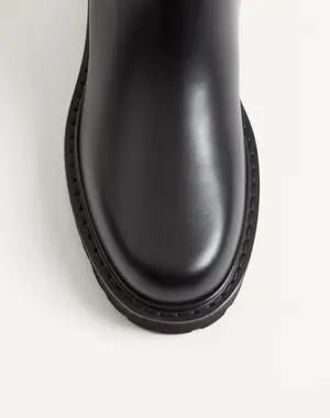 Valentino Garavani Vlogo Signature Calfskin Boots