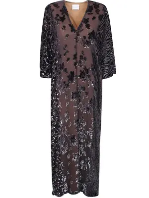 PIERRE-LOUIS MASCIA Dress Sequin Detail "patchwork