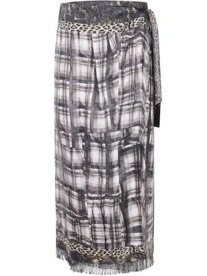 PIERRE-LOUIS MASCIA Skirt Silk "aloes