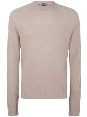 TOM FORD Sweater Seamless Brushed Cashmere Ls Crew Neck