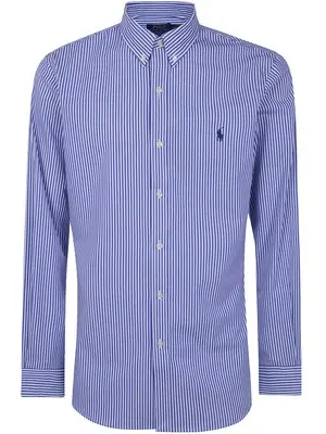 Polo Ralph Lauren Shirt Long Sleeve "sport Shirt - Blue