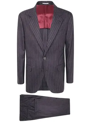Brunello Cucinelli Suit Wool Cashmere 'mv440ldthh C006