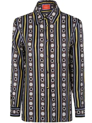 La DoubleJ Shirt Silk "boy - Multi