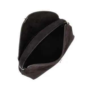 TOTEME Suede Leather T-lock Top-handle Bag
