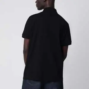 Moncler Cotton Piqué Polo Shirt With Logo