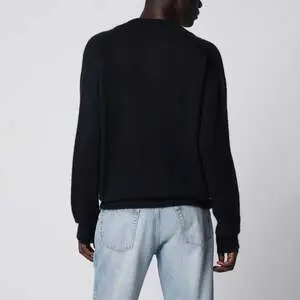 TOM FORD Long-sleeve V-neck Cashmere And Silk Polo