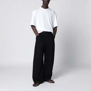 LEMAIRE Wide-leg Cotton Trousers