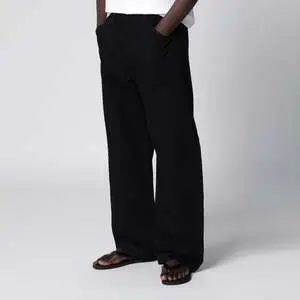 LEMAIRE Wide-leg Cotton Trousers