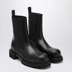 Rick Owens Leather Tower Beatle Gabe Boots