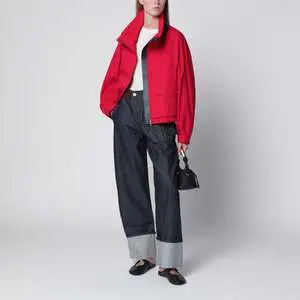 Loewe Cropped Cotton And Silk Gabardine Jacket