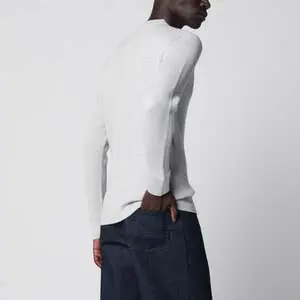 Stone Island Sand Ribbed Crew-neck Sweater - Beige