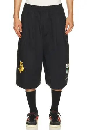 ADIDAS ORIGINALS X Willy Chavarria Prem Long Twill Short - Black