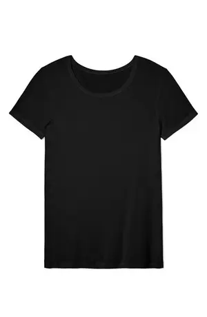 Tommy John Micro Rib Cap Sleeve T-shirt
