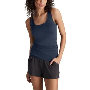 Tommy John Micro Rib Fitted Tank - Blue