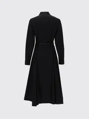 Max Mara Cotton Midi Shirt Dress With Belt