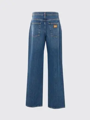 Dolce & Gabbana Mid-rise Straight-leg Jeans In Stone-washed Denim