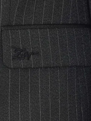Zadig&Voltaire Pinstriped Single-breasted Blazer With Peak Lapels
