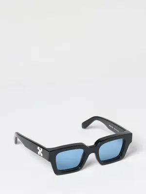 Off-White Virgil Rectangular Acetate Sunglasses With Arrow Logo - Black