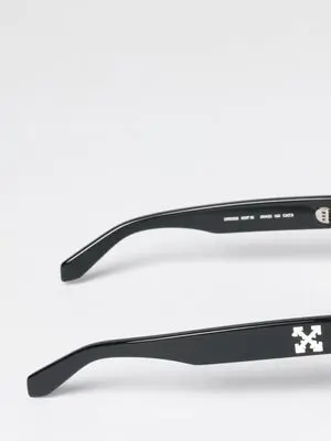 Off-White Virgil Rectangle Acetate Sunglasses With Arrow Logo - Black