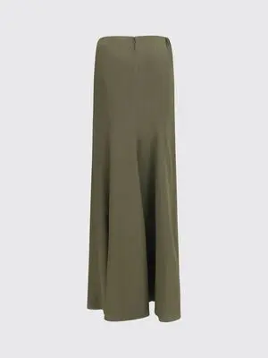 Alexander McQueen Asymmetrical Draped High-waisted Maxi Skirt In Pure Silk
