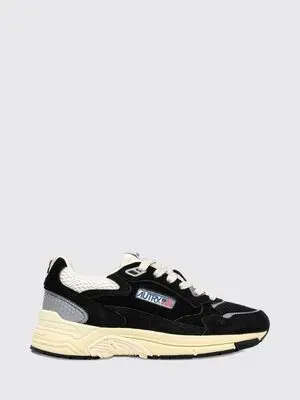 AUTRY AUTRY Hyperway Two-Tone Leather And Mesh Sneakers Black