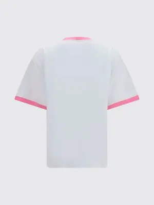Versace Medusa Graphic Print Cotton T-shirt With Contrast Profiles
