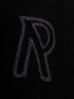 REPRESENT Crewneck Alpaca Wool-blend Jumper - Black