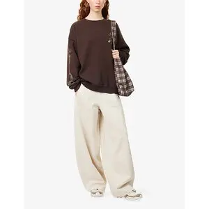 DAMSON MADDER Graphic-print Cotton-jersey Sweatshirt