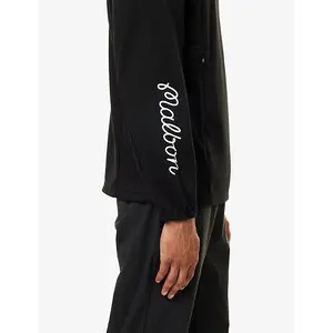 MALBON Long-sleeve Quarter-zip Woven Pullover