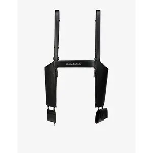 CHRISTIAN LOUBOUTIN Leather Harness Vest - Black