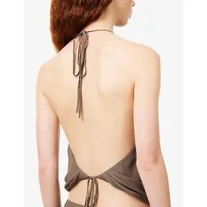 Bec & Bridge Samantha Halterneck Georgette Top